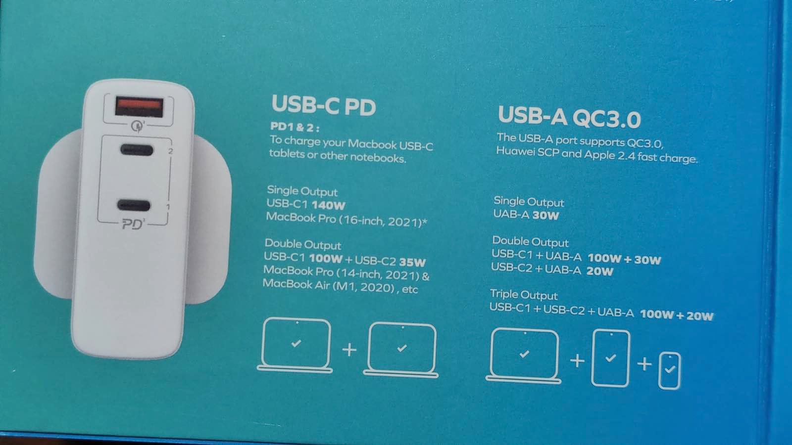 【開箱評測】$598 的 momax GaN 140W 三輸出快速充電器 | Techritual 香港